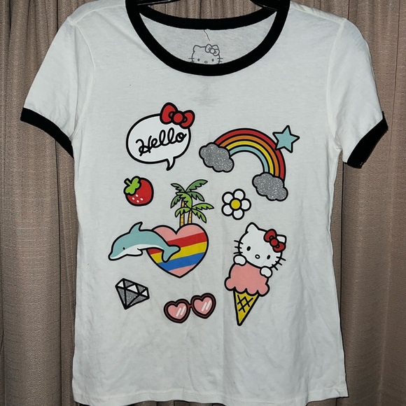Hello Kitty | Tops | Hello Kitty Tee | Poshmark